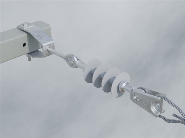 Galvanised Clevis for Composite Cross Arms