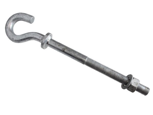 Hook Bolts - Straight Locating Plate