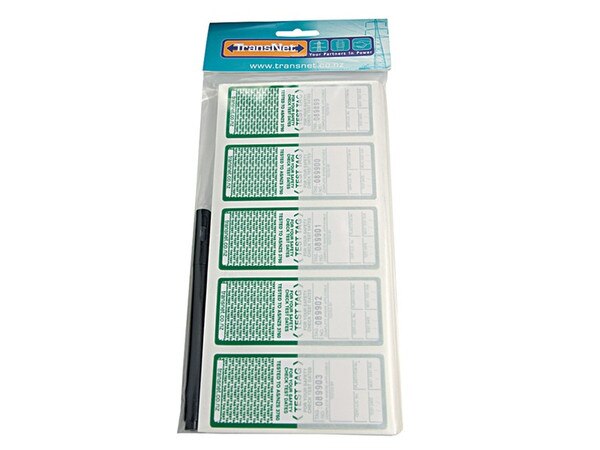 Standard Appliance Test Tags